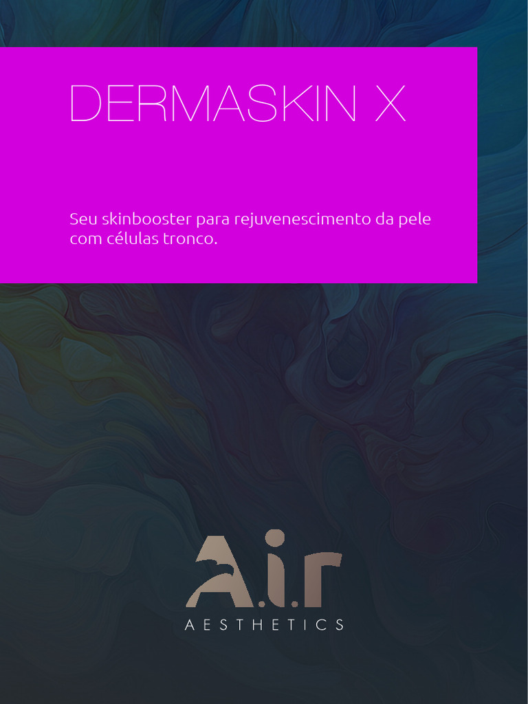 Dermaskin X: Rejuvenescimento da Pele | PDF