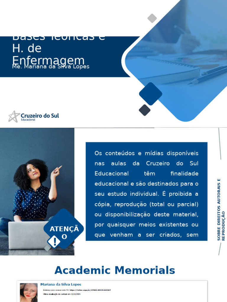 Aula 1 de Historia Da Enf | PDF | Enfermagem | Science