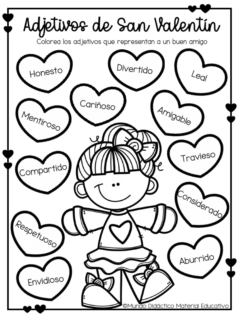 Actividades de San Valentín para Niños | PDF