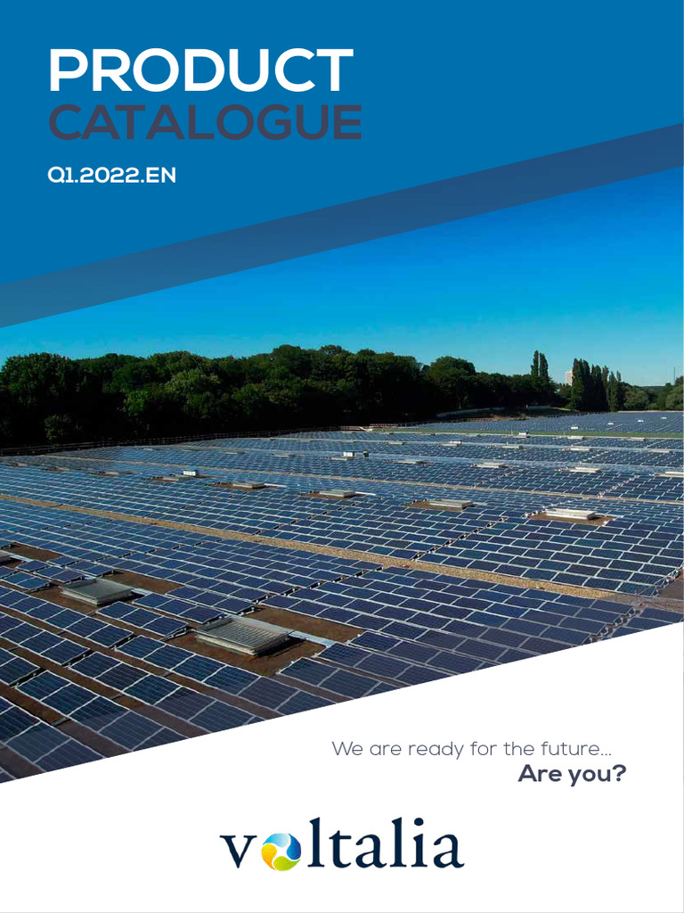 Catalog: Catalogue | PDF | Photovoltaics | Solar Panel