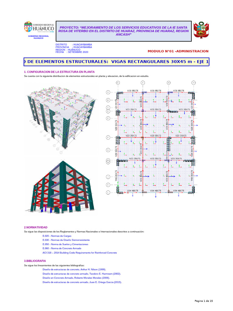 Diseño de Vigas Rectangulares | PDF | Resistencia de materiales | Viga (Estructura)
