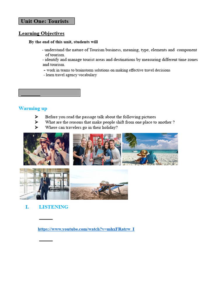 Types of Travelers in Tourism | PDF | Tourism | Sustainability