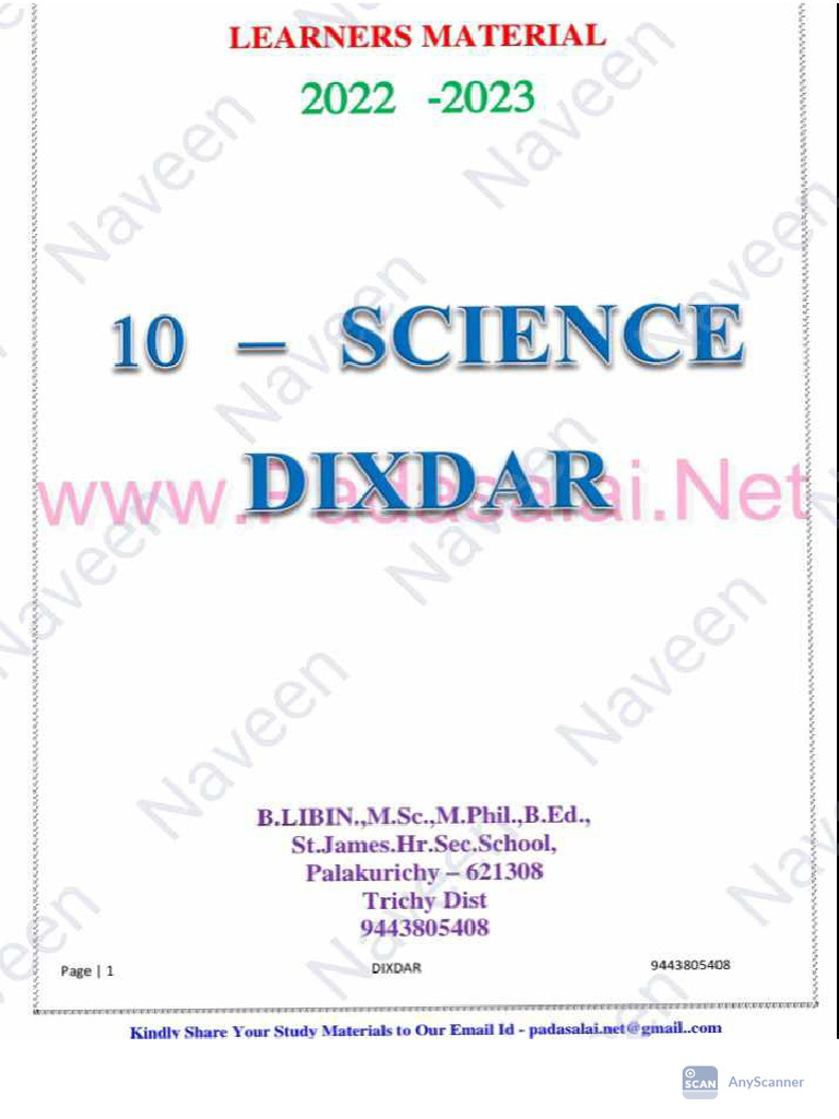 Science Naveen | PDF