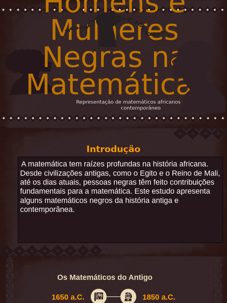 matematica preta | PDF | Matemática | Antigo Egito