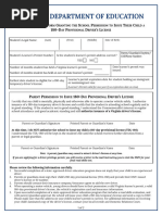 Parents Consent Form For Age 16 To 18 PDF | PDF | Finance & Money ...