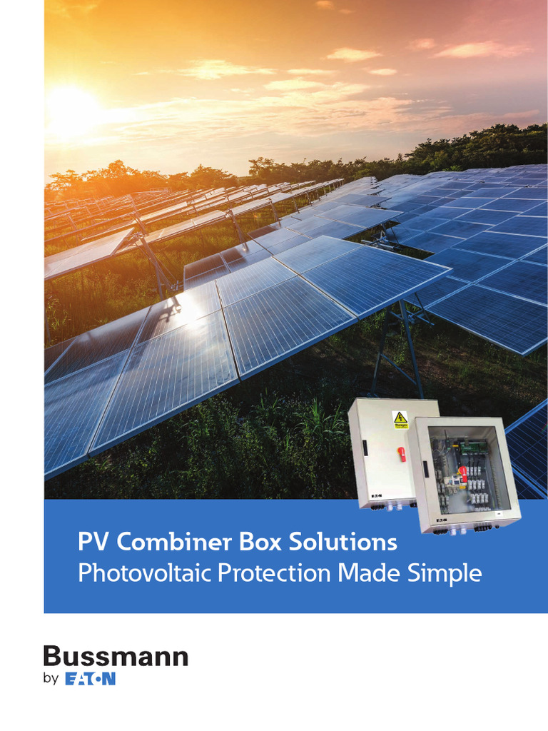 eaton-bussmann-PV-combiner-box-brochure-en-gb-anz | PDF | Photovoltaics ...