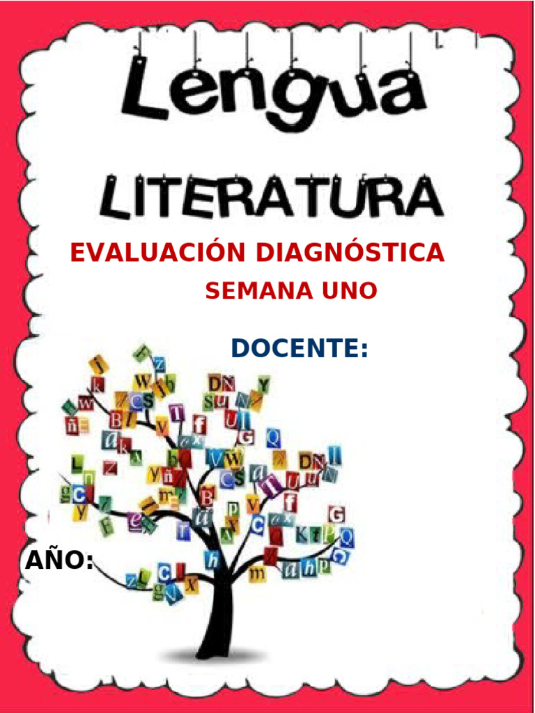 1ero Lyl Diagnosticas - Semana Uno | PDF