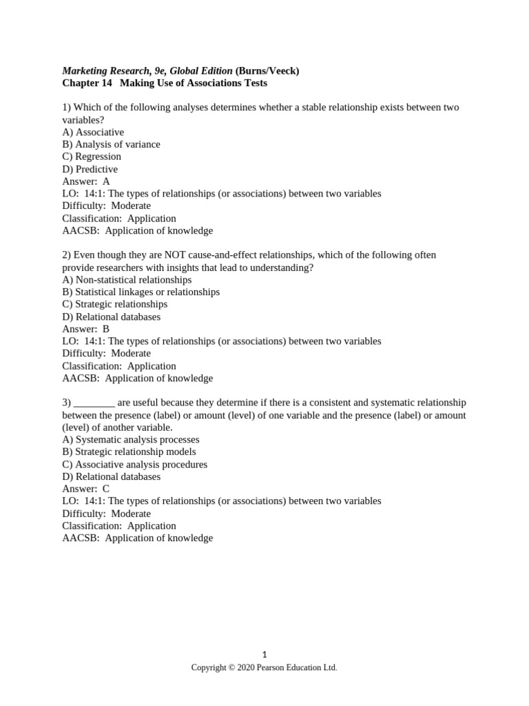Understanding Associative Analysis in Marketing | PDF | Chi Squared ...
