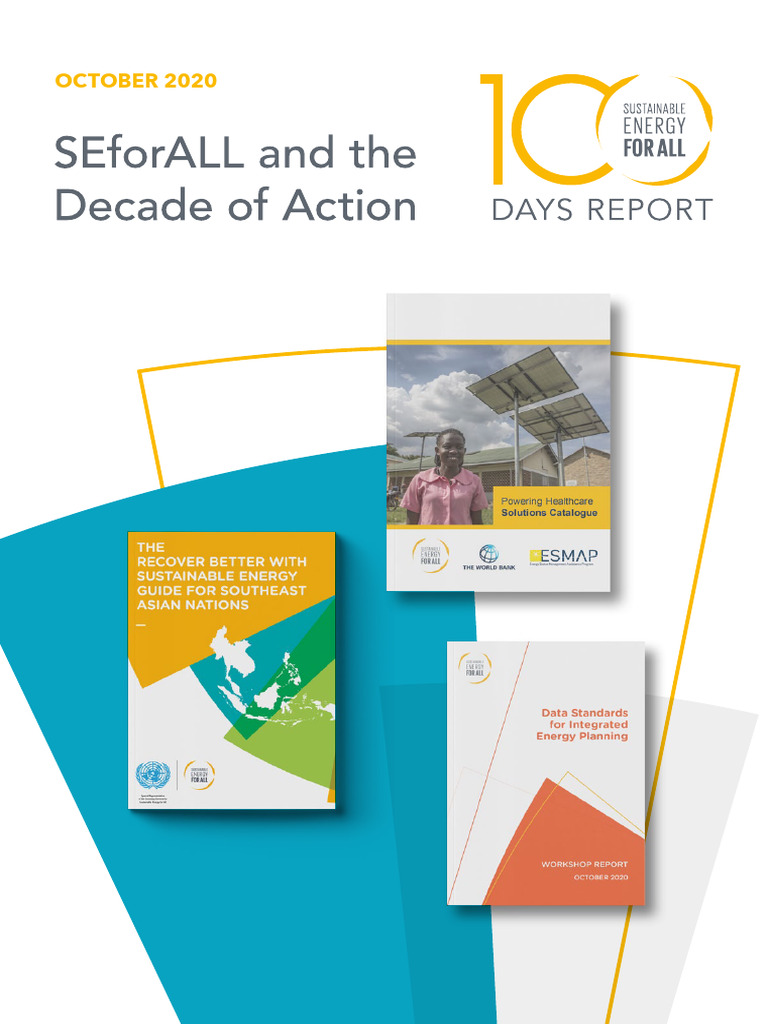 SEforALL 100 Days Report Overview | PDF | Sustainability | Sustainable ...