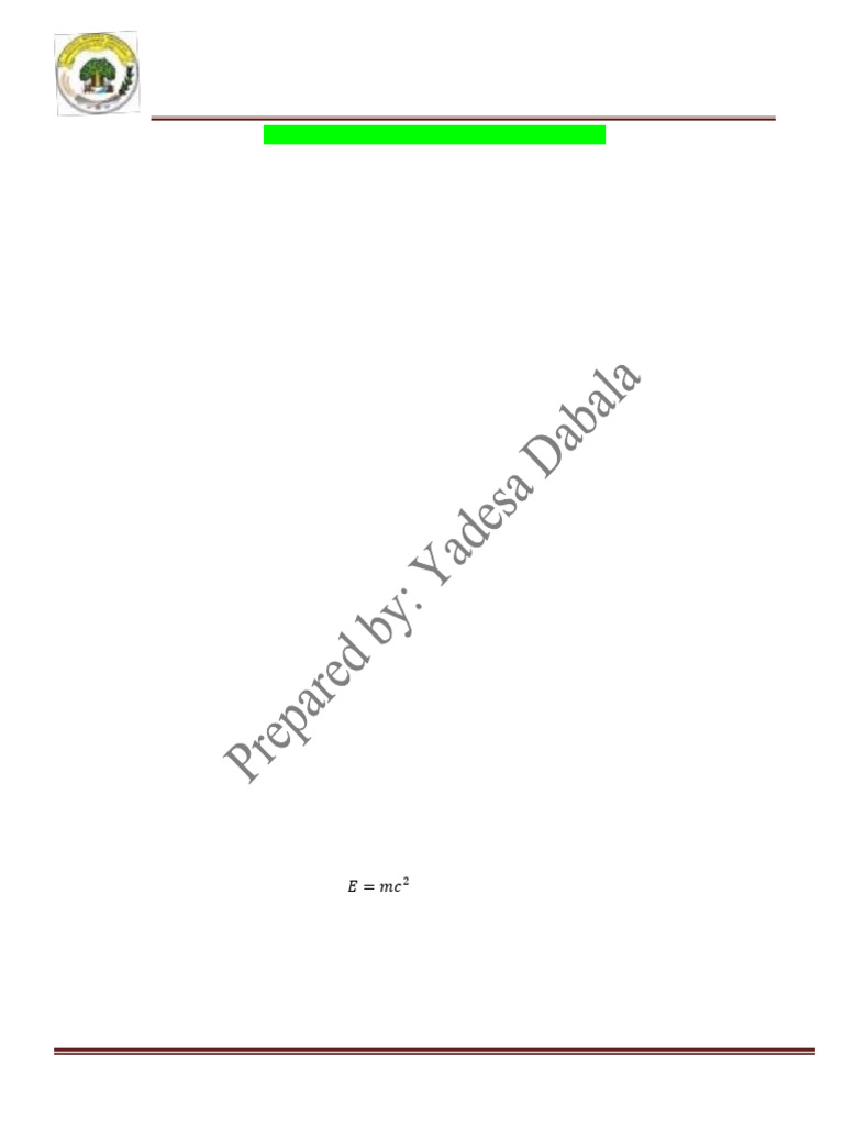Grade 11 Physics Unit 1 Questions | PDF | Black Hole | Physics