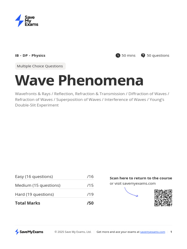 Wave Phenomena KbjMhcFnVsyGhYc4 | PDF | Waves | Diffraction