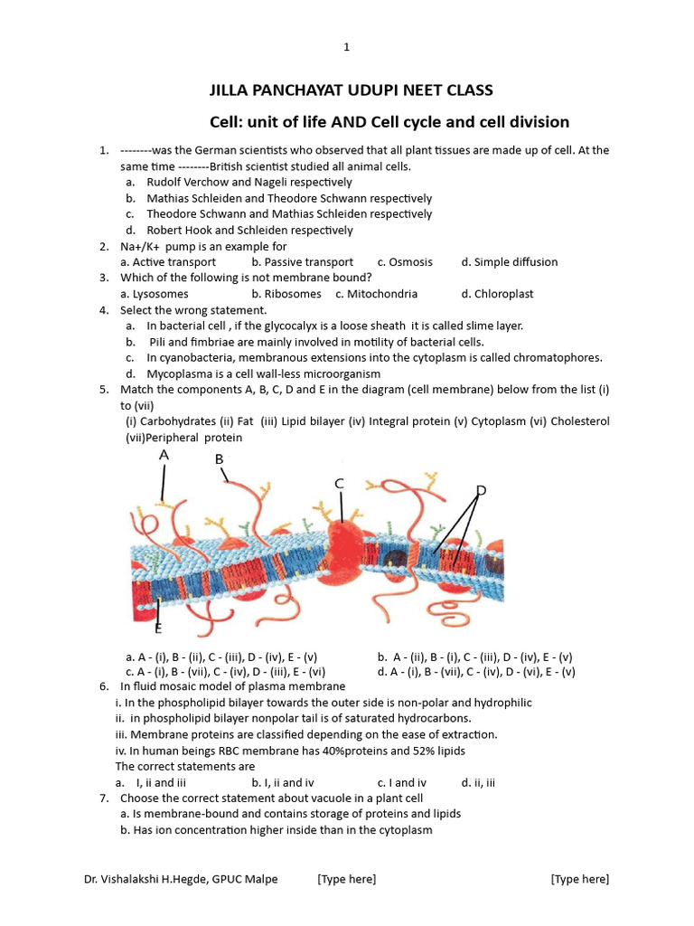 Cell The Unit of Life | PDF | Meiosis | Cell (Biology)