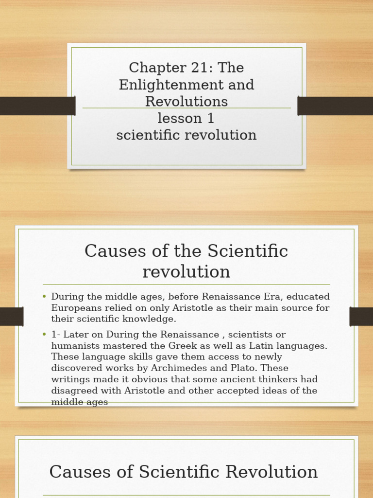 The Enlightenment: Scientific Revolution Insights | PDF | Heliocentrism ...