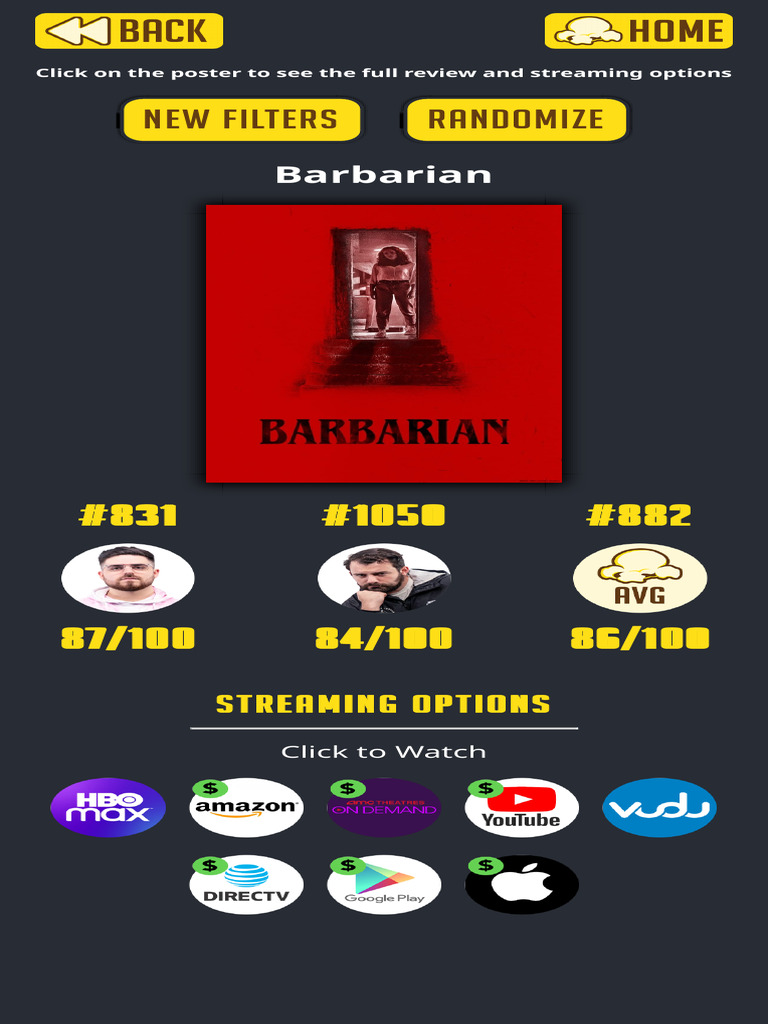 Barbarian Movie Review & Streaming Guide | PDF