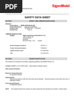 Mobil Jet Oil II Safety Data Sheet | PDF | Firefighting | Fires