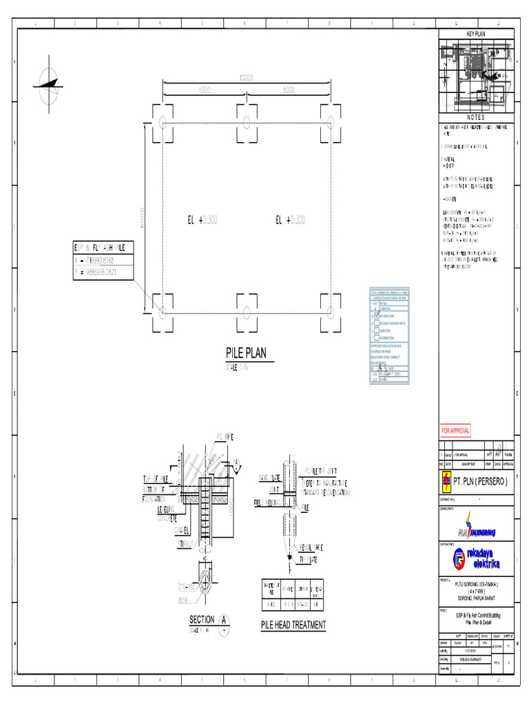 1808-00-S-18-UHA-013 ESP Fly Ash Control Building Pile Plan Section-R0 ...