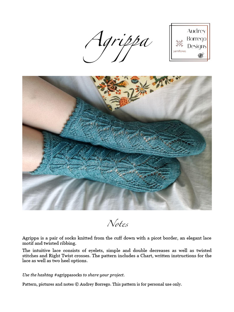 Agrippa en | PDF | Knitting | Crafts