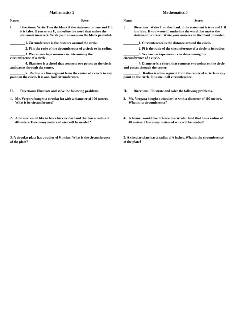 Circle Geometry Exercises | PDF | Circle | Geometric Shapes