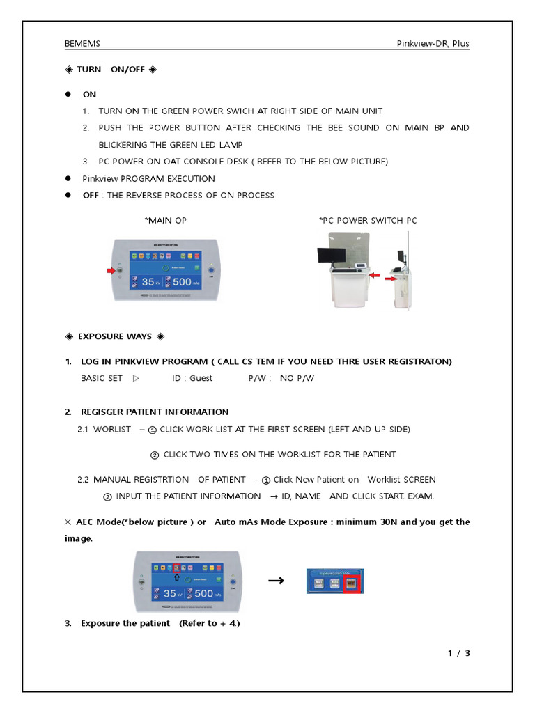 Pinkview-DR Plus User Guide | PDF | Computing