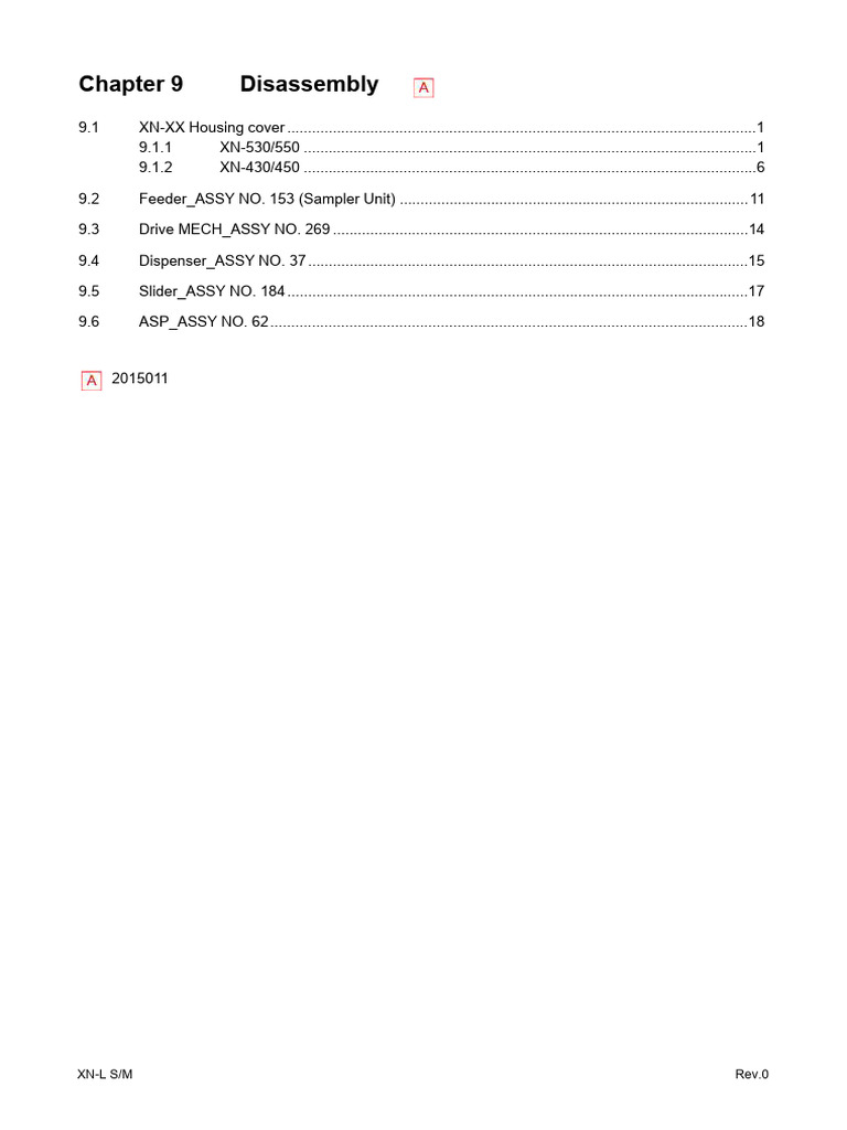 XN-L E Chap09 Disassembly | PDF | Electrical Connector | Manufactured Goods