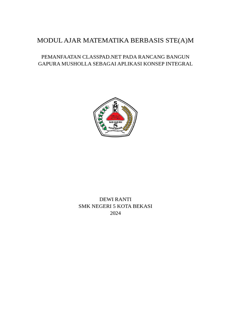 Modul Ajar Integral | PDF