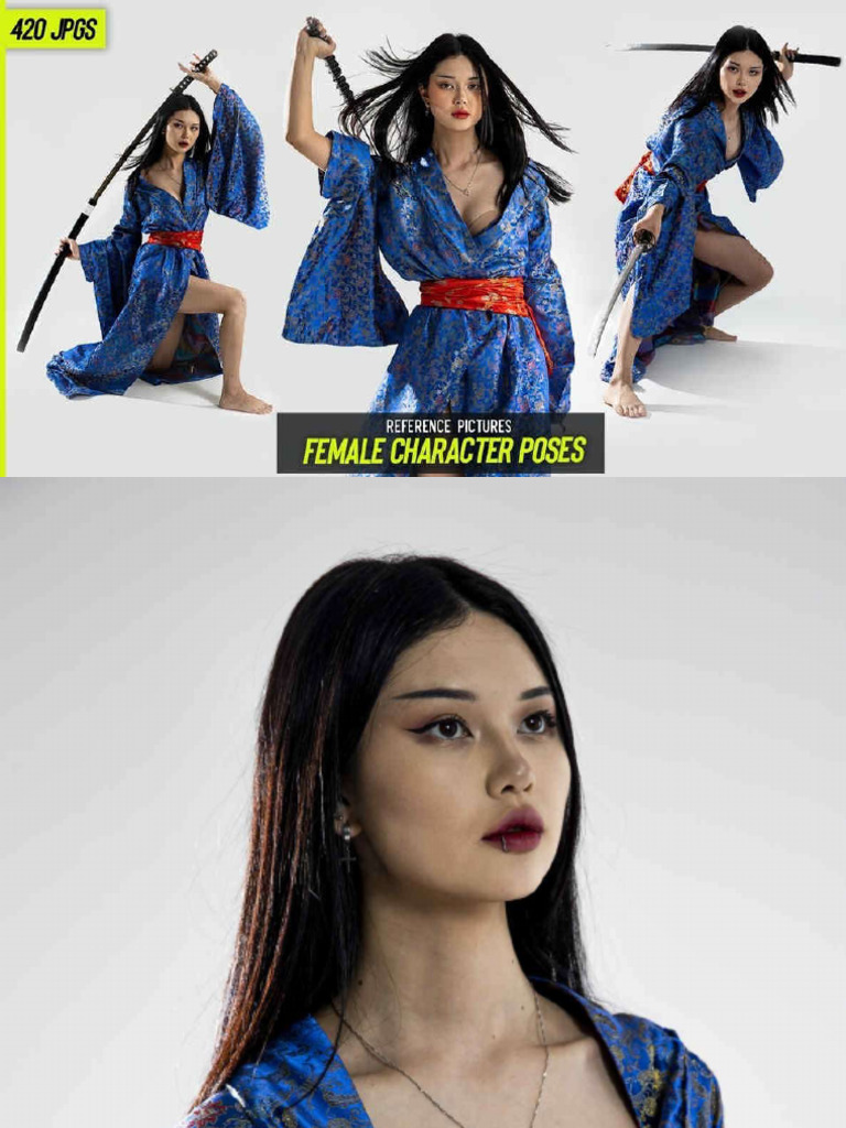 Female Character Poses | PDF