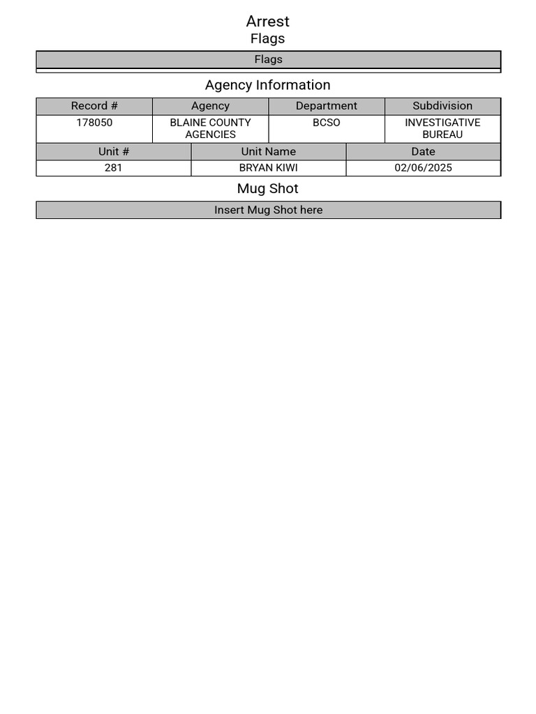 Arrest Report Randy Davis 2620205 | PDF | Criminal Law | Law Enforcement