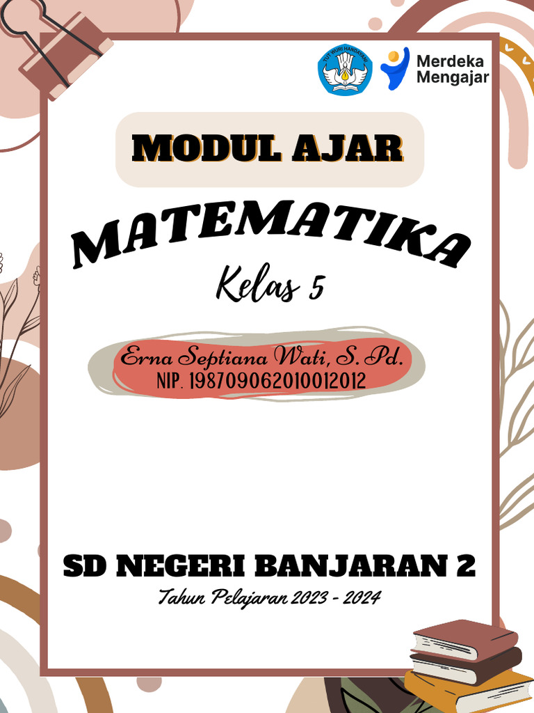MODUL AJAR MTK_OBSERVASI_ERNA_B2 | PDF