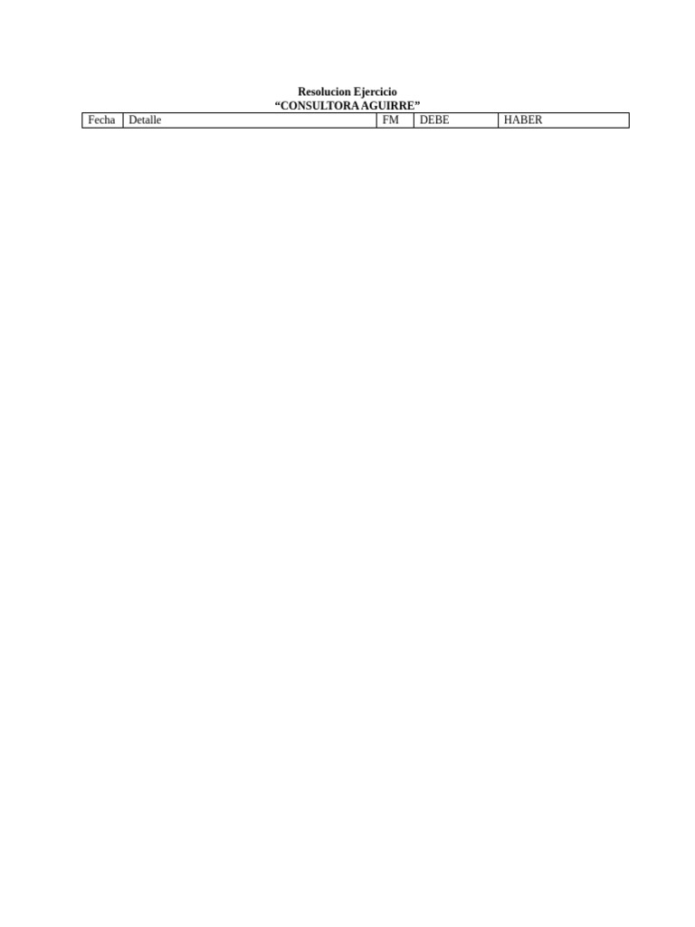 Resolucion Ejercicio | PDF