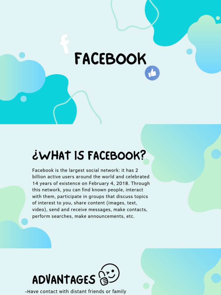 Facebook: Pros, Cons, and Educational Use | PDF
