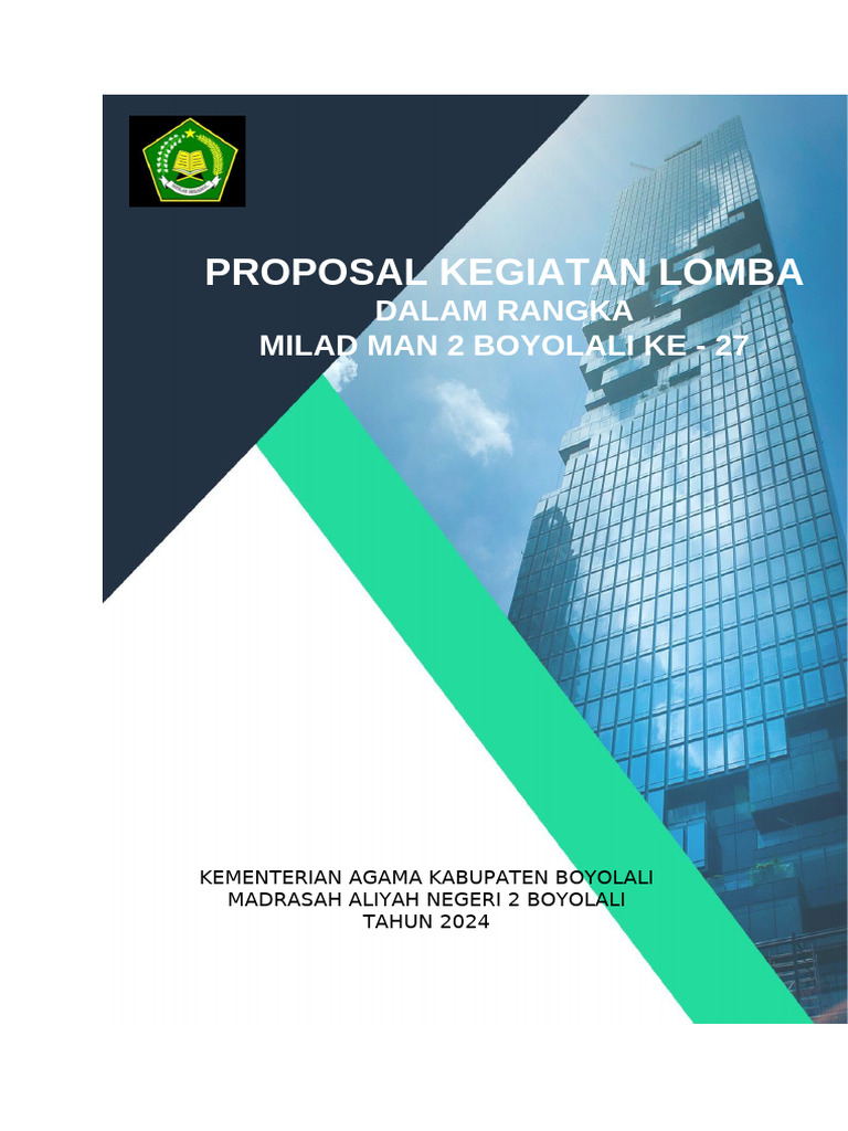 Proposal Milad Man 2 Byl 24 | PDF