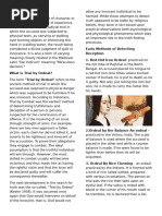 Chapter III - Early Methods of Detecting Deception | PDF | Prosecution ...