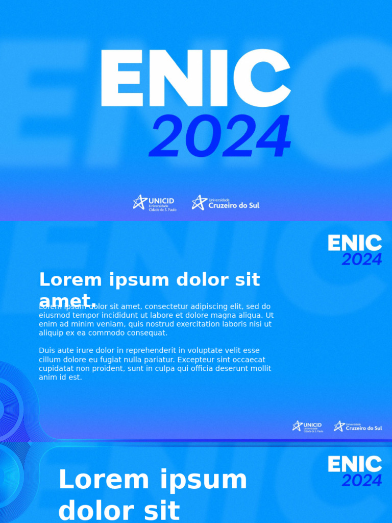 Enic 2024 Apresentacao | PDF