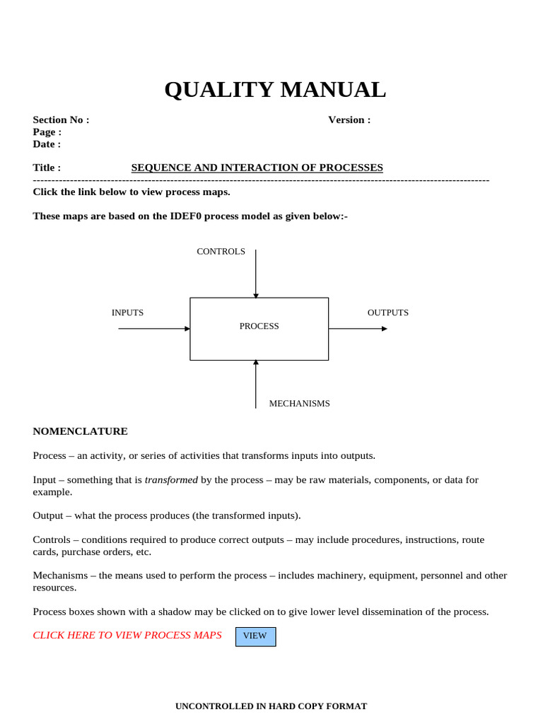 Process Interaction and Mapping Guide | PDF