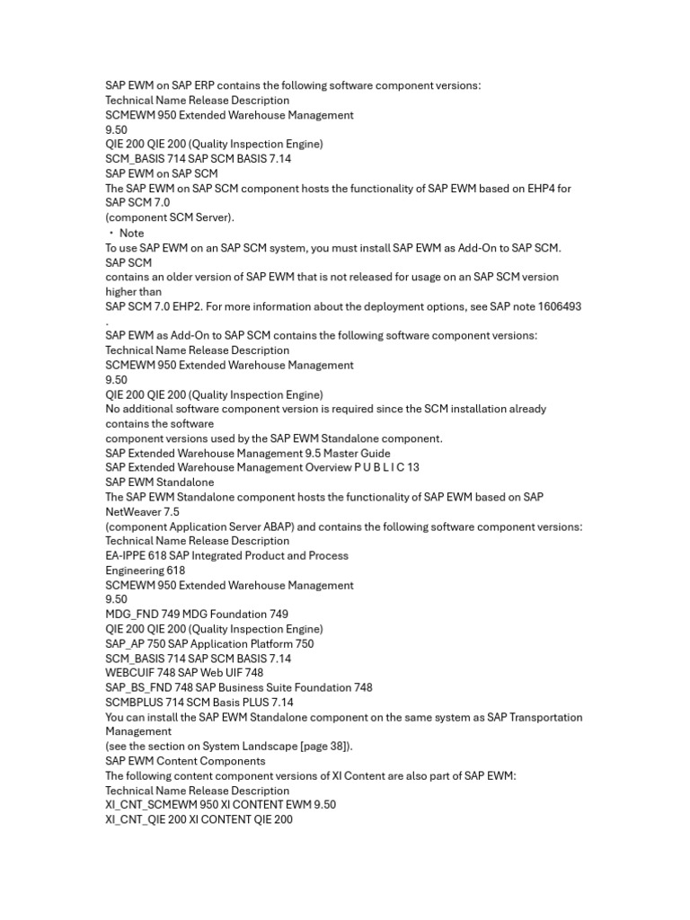 SAP EWM Intro-3 | PDF