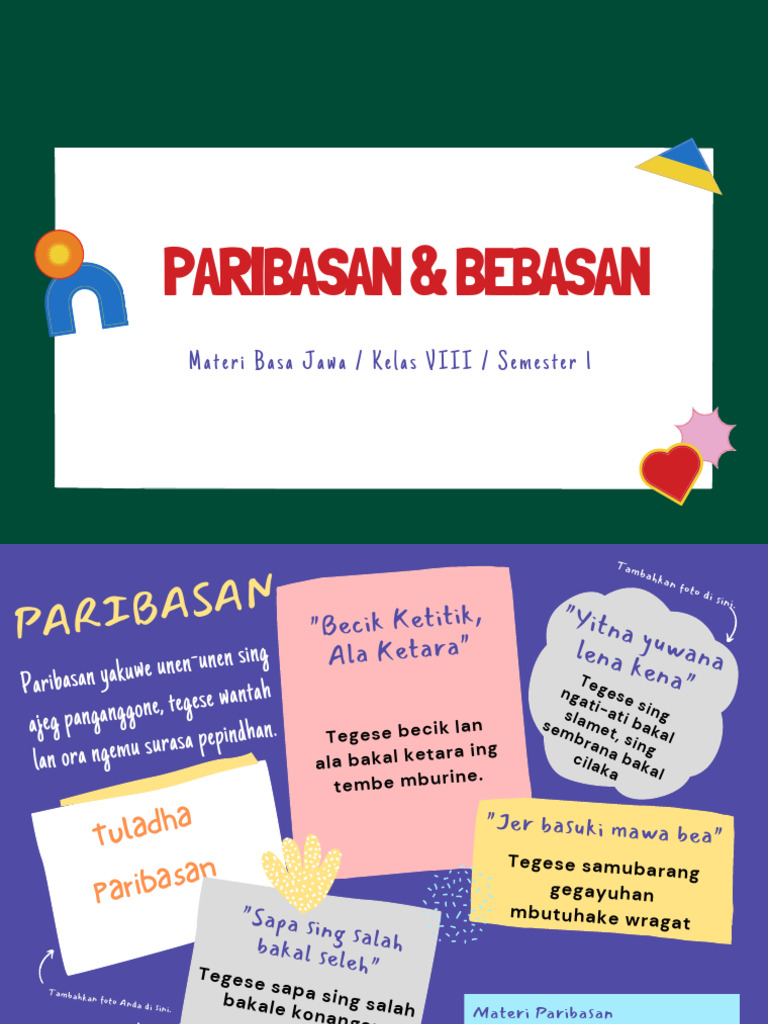 07. Paribasan & Bebasan | PDF