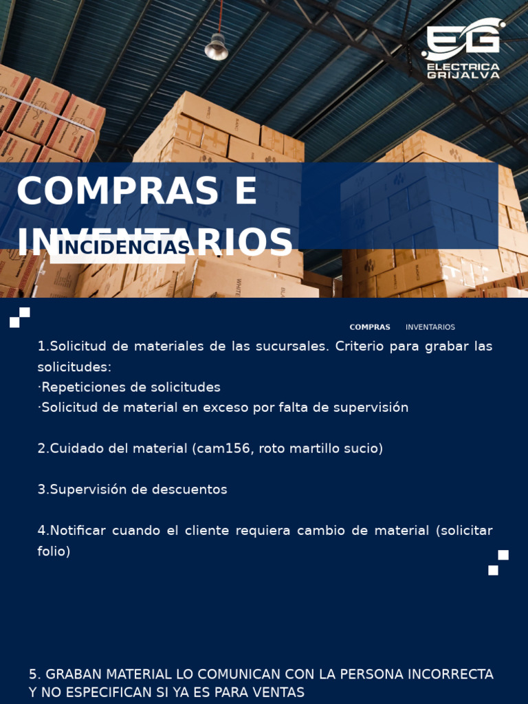 Gestión de Compras e Inventarios | PDF