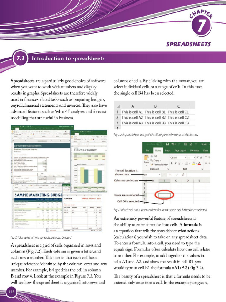 Intro Spreadsheets | PDF