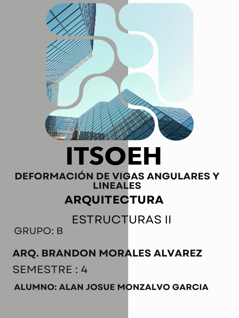 Deformaciones en Vigas: Lineales y Angulares | PDF | Viga (Estructura ...