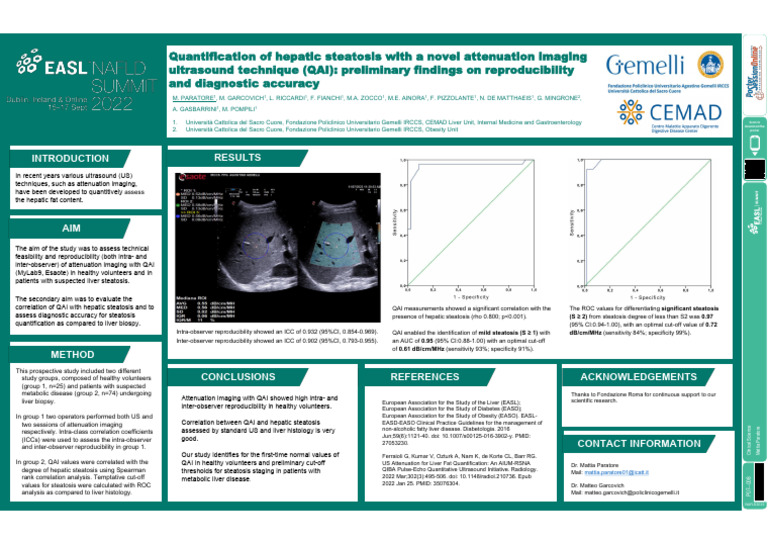 EASL NAFLDsummit2022 Pompili QAI Cut Off.pdf | PDF | Medicine ...
