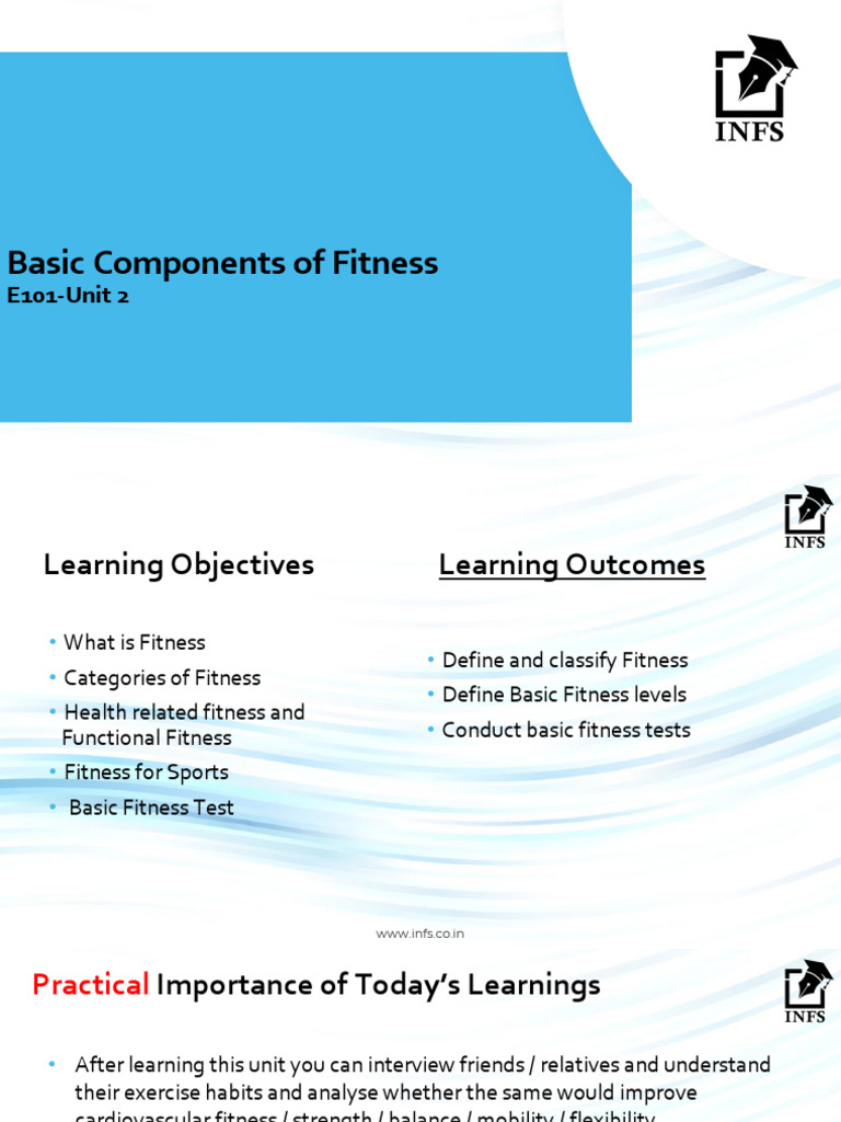 Understanding Fitness Components | PDF | Physical Fitness | Strength ...