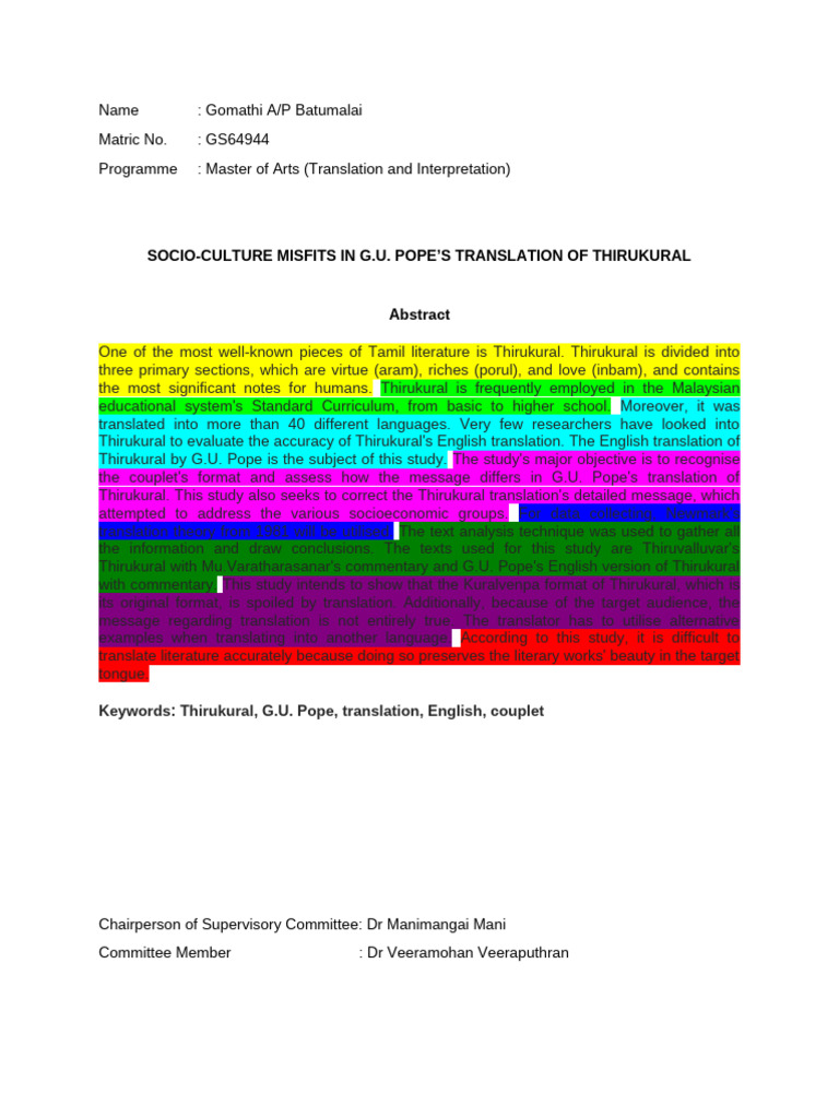 Abstract Seminar Ma | PDF