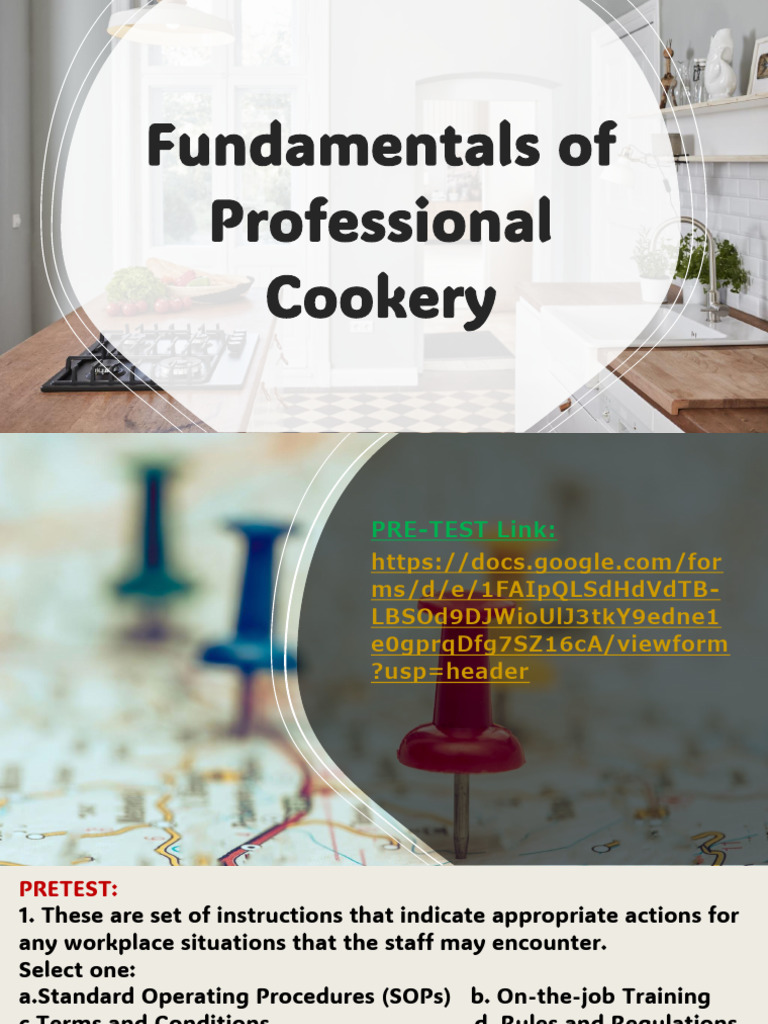 UC1 Fundamental of Professional Cookery | PDF | Tablespoon | Ounce