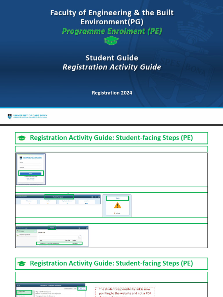 UCT 2024 Registration Activity Guide | PDF | Computing