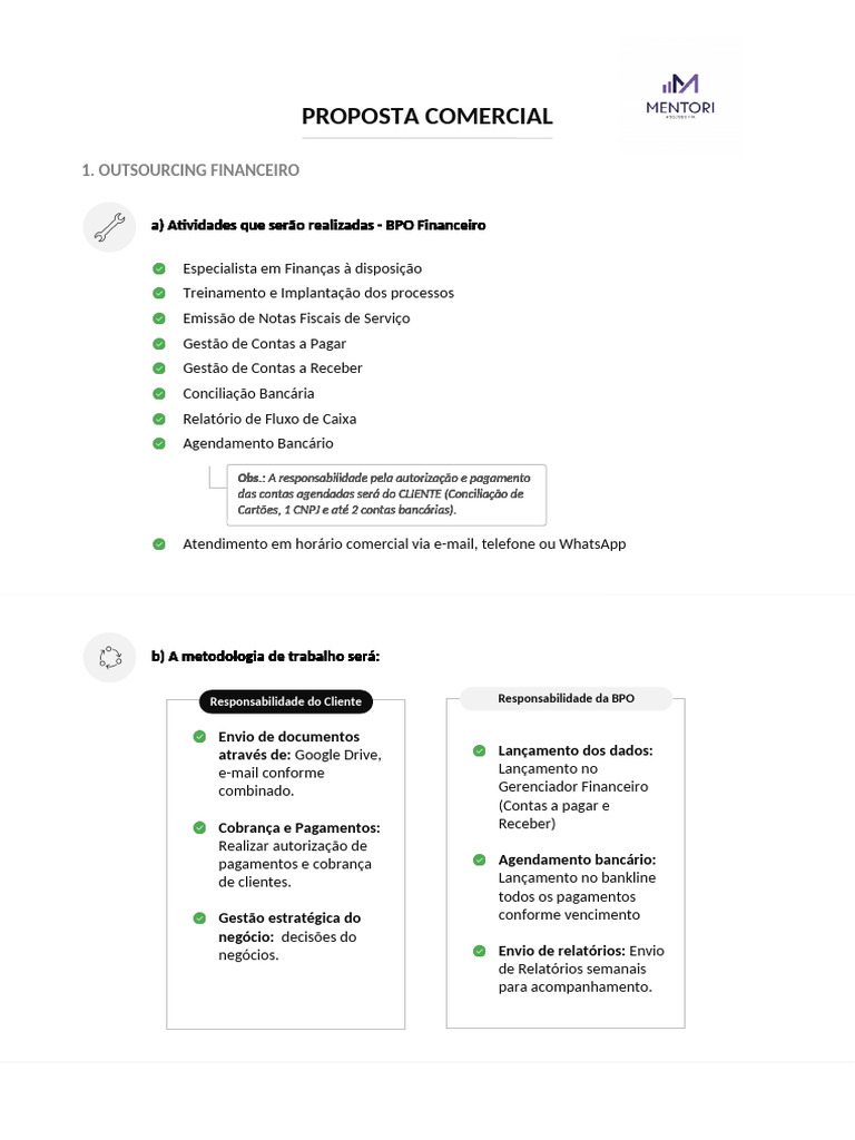 Modelo Proposta Comercial | PDF