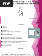 Manual Código Mater y ERIO Obstétrico | PDF | Hospital | Reanimación ...