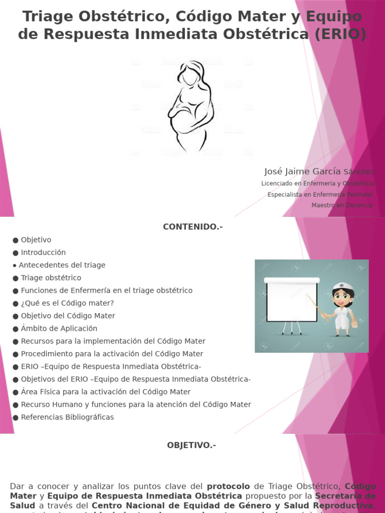 TO Código Mater y ERIO FENO 25 | PDF | Partería | Hospital