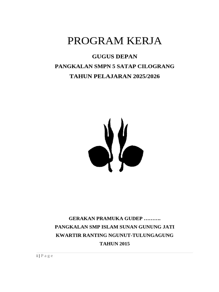Contoh Program Gudep Penggalang | PDF