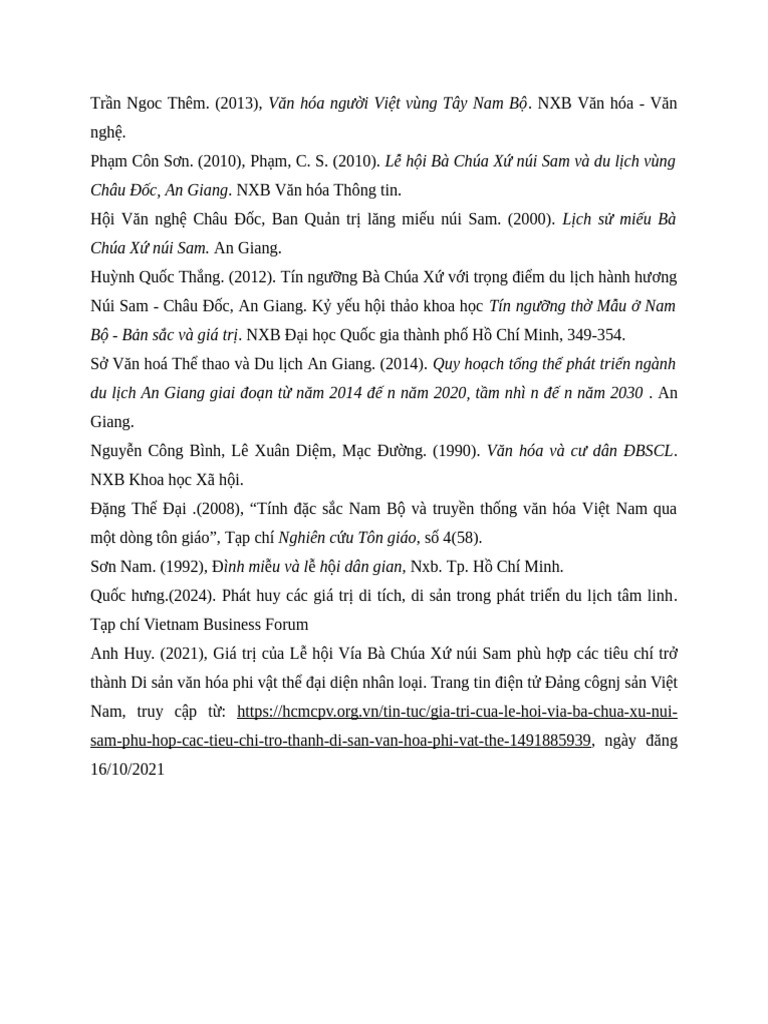 tltk môn khai thác di sản | PDF