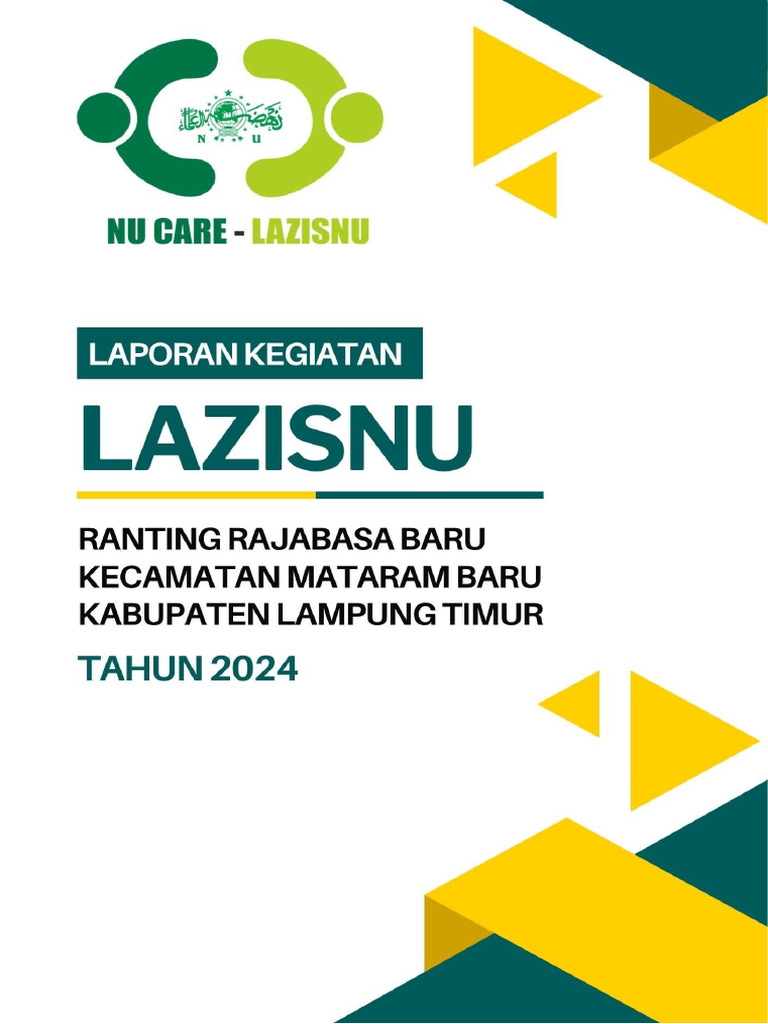 Laporan Lazisnu RBB-2024 | PDF